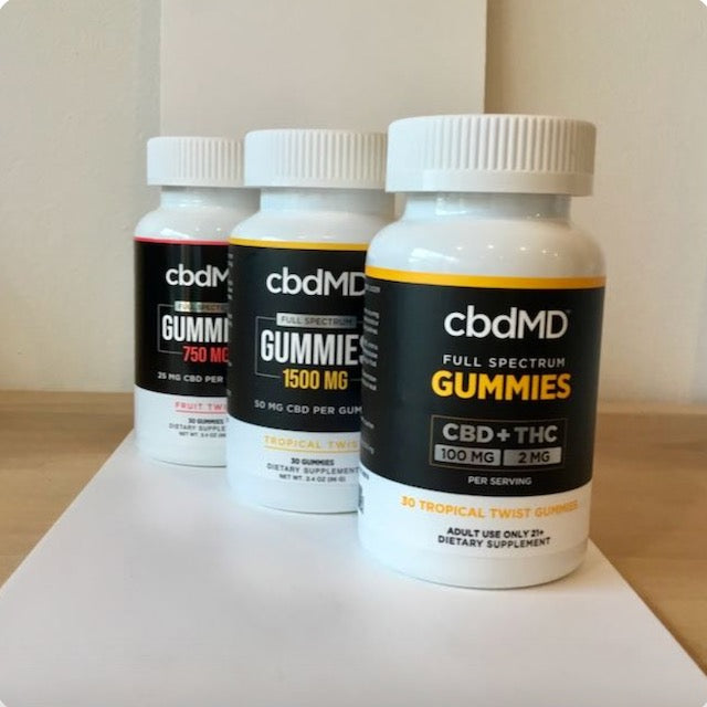 CbdMD CBD Products Page - Botanica-cbd